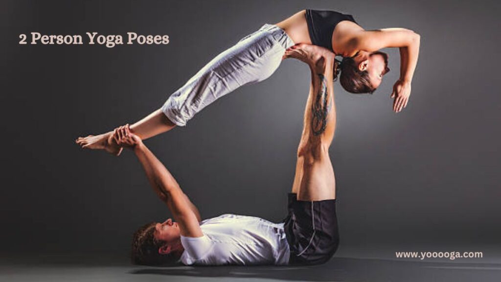 Easy BFF 2 Person Yoga Poses
