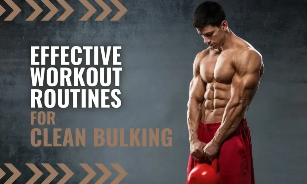 Effective Workout Routines for Clean Bulking