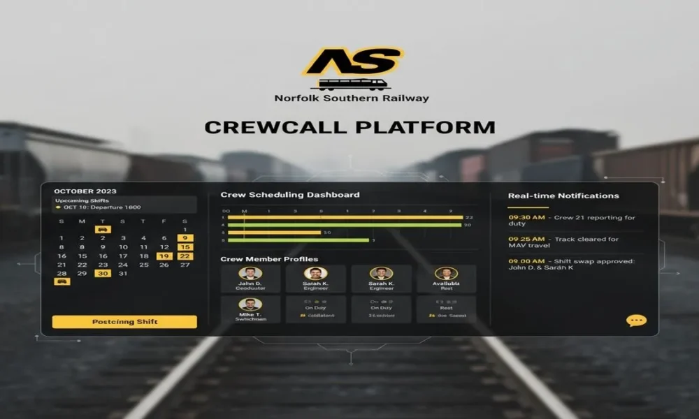 NS CrewCall: Norfolk Southern’s Crew Management System