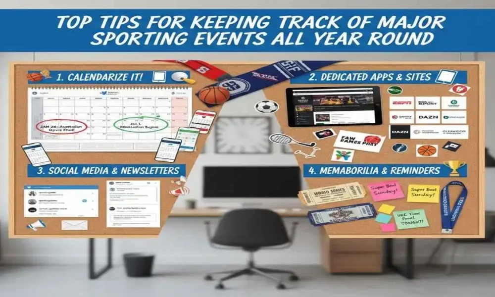 Top Tips for Keeping Track of Major Sporting Events All Year Round