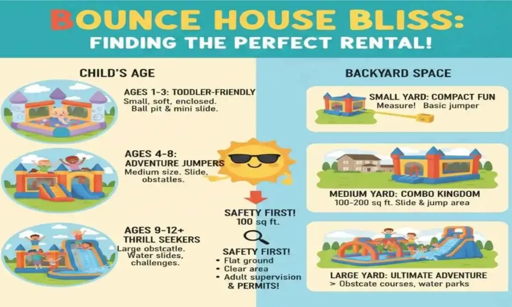 How to Choose the Perfect Bounce House Rental for Your Child’s Age and ...